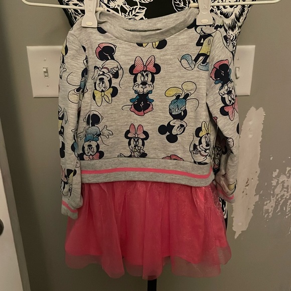 Disney | Shirts & Tops | Minnie Mouse Top Skirt | Poshmark